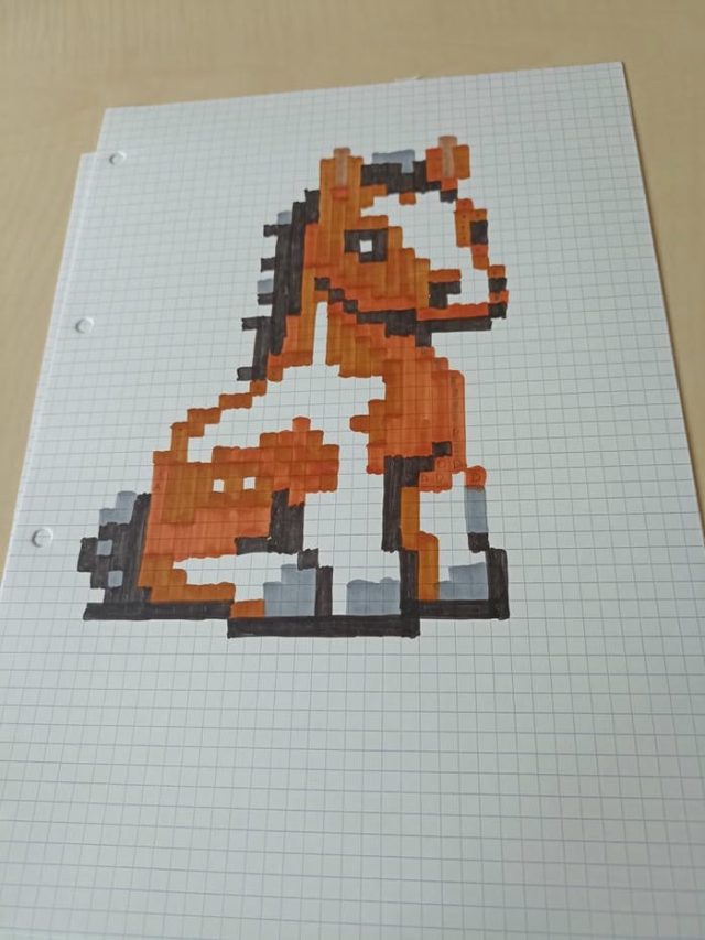 99+ mẫu vẽ tranh pixel cute độc đáo mới lạ, siêu đơn giản